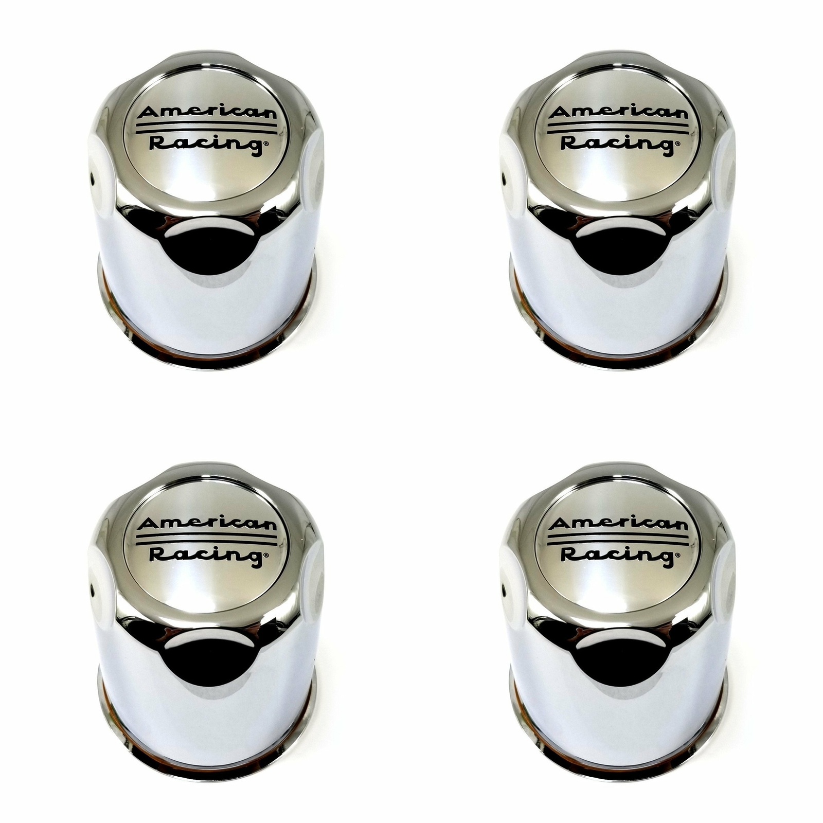 4 American Racing Chrome Wheel Center Caps for 5/6L AR923 Mod 12 AR61 ...