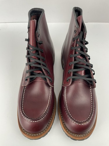 Red Wing Heritage 9010 Beckman Moc Toe Black Cherry Featherstone ...