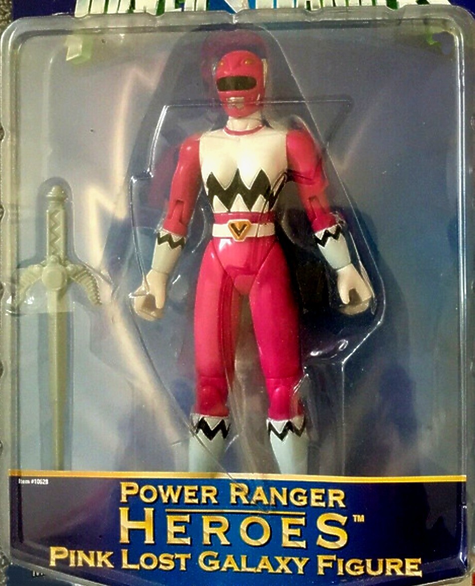 Power Rangers Lost Galaxy Pink Ranger Heroes Series 10 New Factory ...