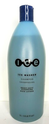Joico ICE Ice Washer SHAMPOO HEAVY DUTY CLEANSING Rich Lather 33.8 oz ...