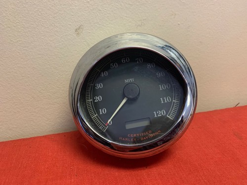 99-03 OEM Harley Softail Fatboy Road King 5" Speedometer Gauge 67033 ...