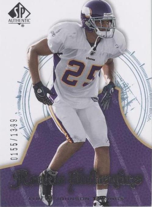 2008 SP Authentic - Rookie Authentics Tyrell Johnson #144 /1399 (RC ...