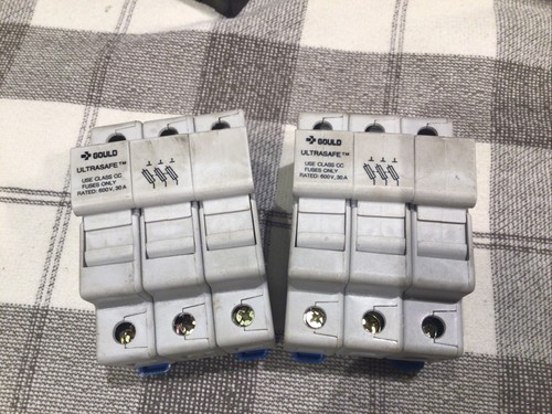 Ferraz Shawmut Gould USCC3 3 Pole Fuse Holder 600 V 30 Amp | eBay