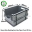 NEW Stacking Heavy Duty Commercial Type Plastic Euro Storage Box Boxes ...