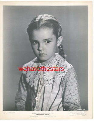 VINTAGE Luana Patten CHILD STAR '46 SONG OF THE SOUTH Publicity ...