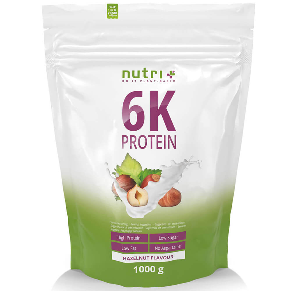 Nutri-Plus Shape & Shake Vegan 6K Protein 1kg Eiweiss Nutriplus + Bonus ...