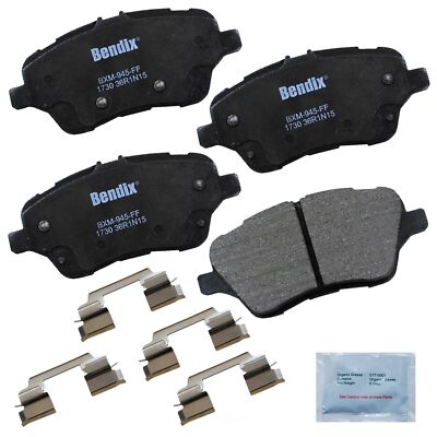 Front Brake Pad Set For 2014-2016 Ford Fiesta ST 2015 Bendix CFM1730 | eBay