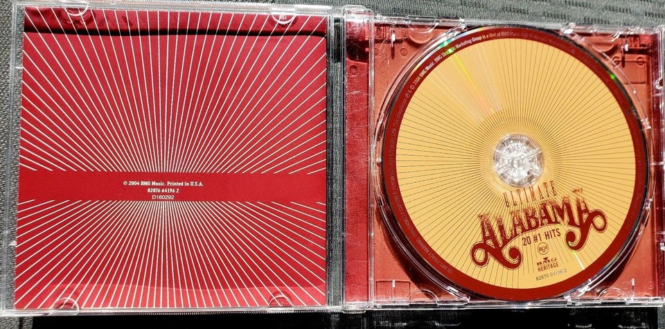 Ultimate Alabama: 20 #1 Hits by Alabama (CD, Oct-2004, BMG Heritage ...