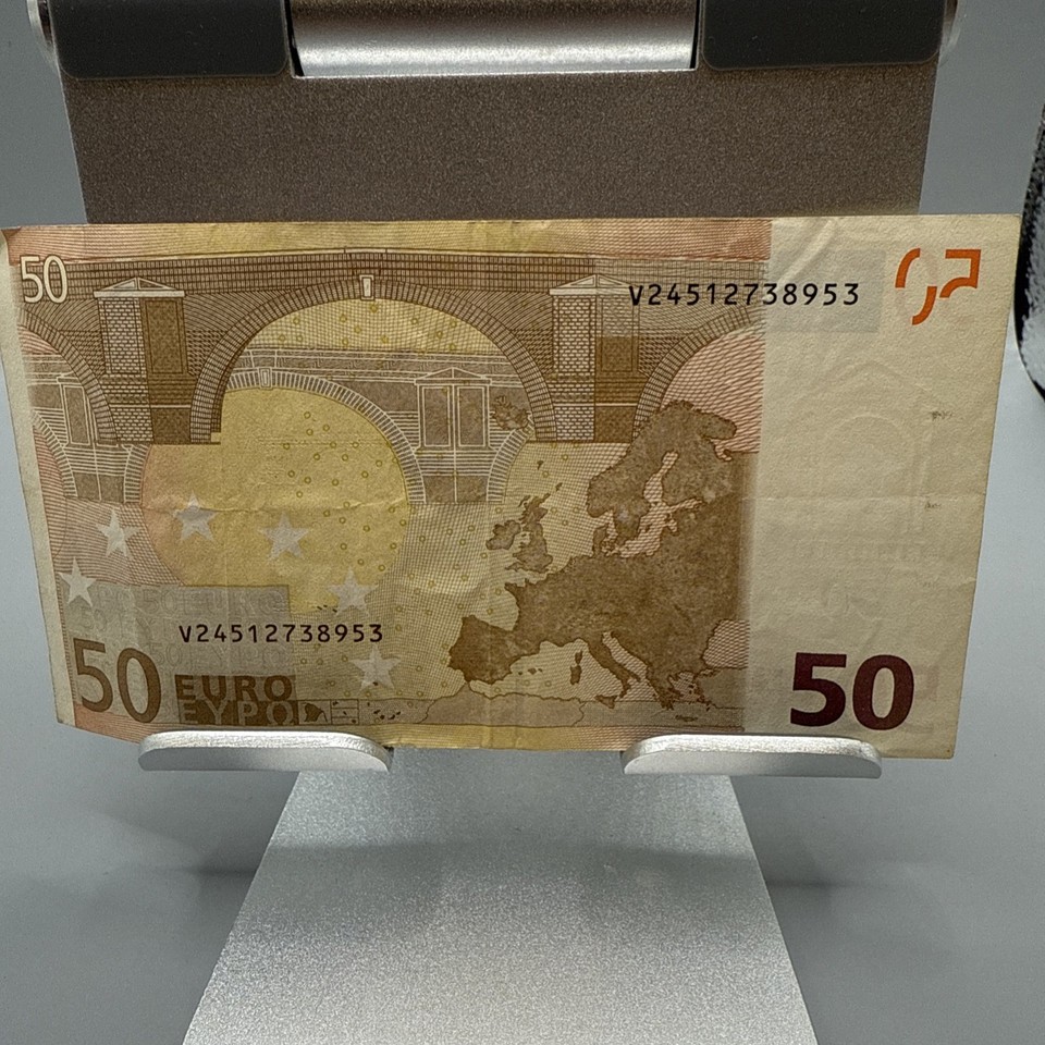 50 Euro Bank Note - 2002 - Fifty Euros - BCE ECB EZB EKT EKP - European ...