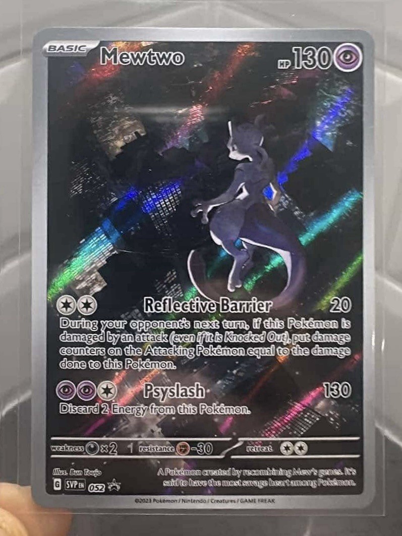 Mewtwo 2023 Scarlet & Violet: Black Star Promo #SVP052 151 Ultra ...