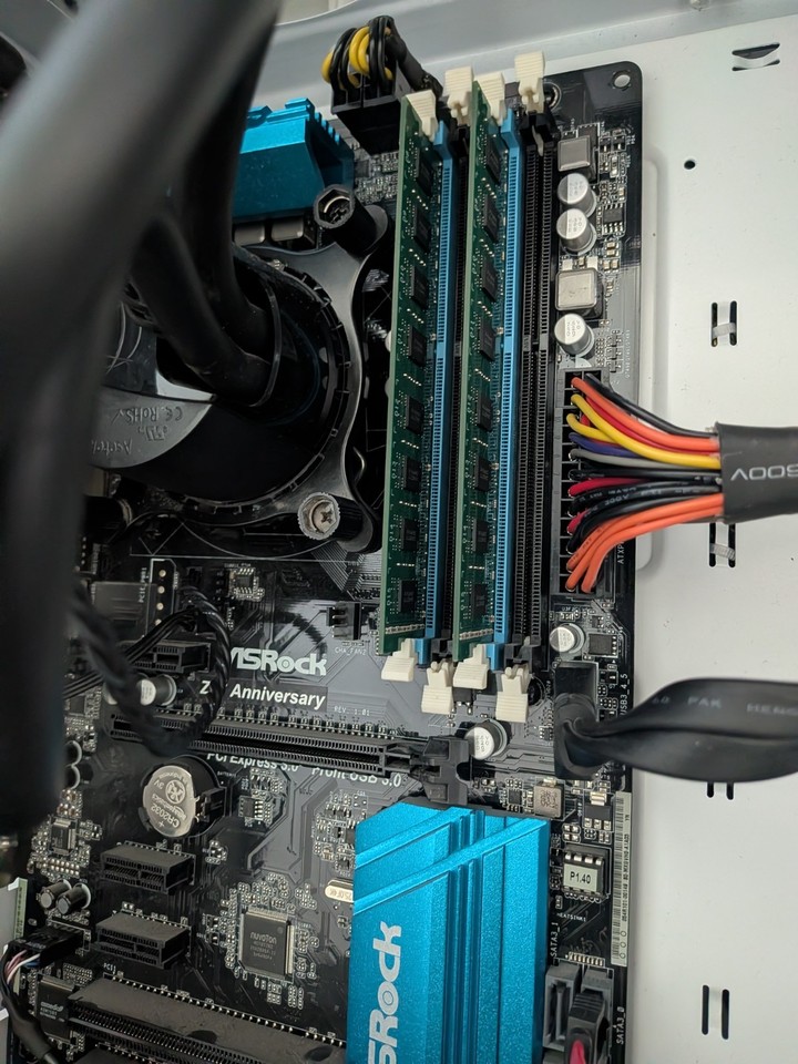 IBUYPOWER I-Series 505 White Gaming PC, AserRock Z79 Motherboard, 16 GB ...