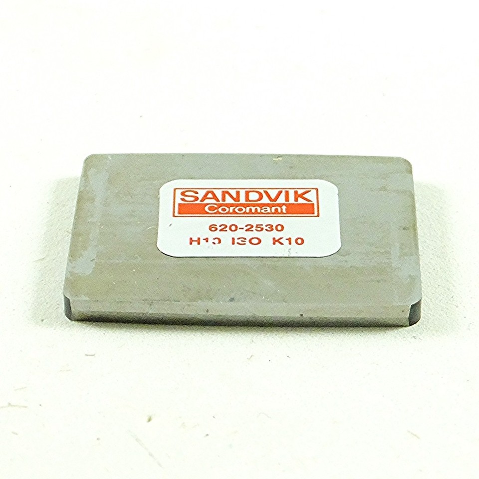 Sandvik Carbide Indexable Insert 620-2530 H10 Blade for Hand or Biax ...