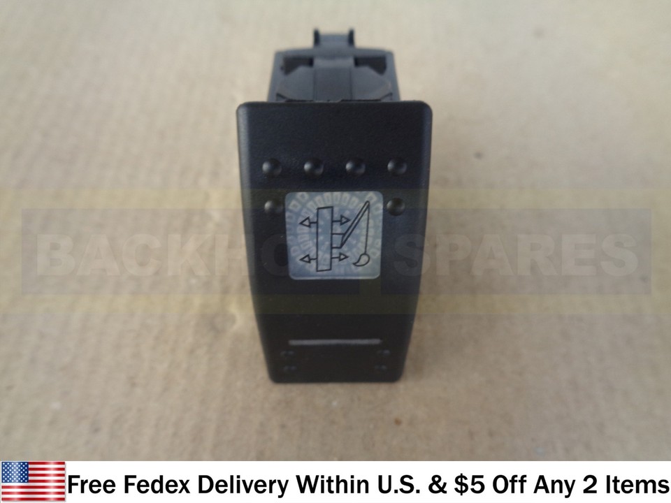 JCB PARTS - PANEL SWITCH, 12 V 8 PIN (PART NO. 701/60002) | eBay