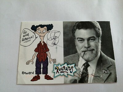 Rugrats - Howard - Philip Proctor Hand Signed Postcard | eBay UK