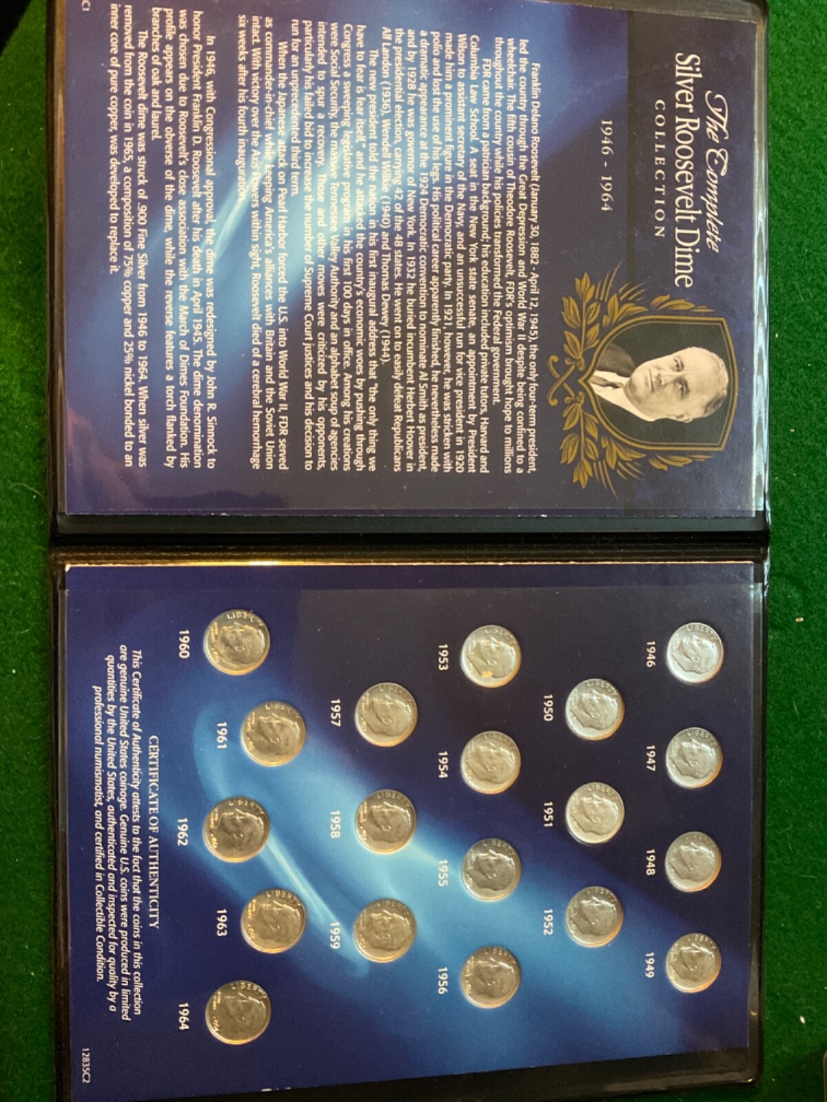 Complete Silver Roosevelt Dime Collection - T26 | eBay