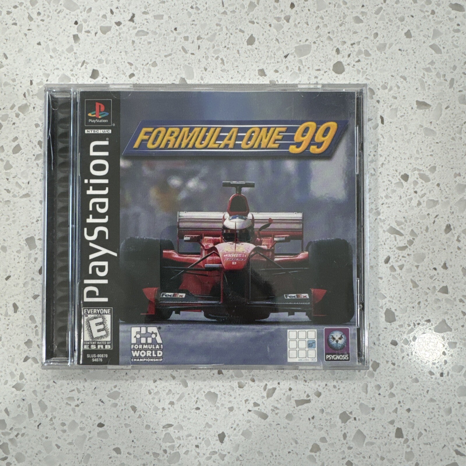 Formula One 99 (Sony PlayStation 1 PS1, 1999) Game, Case, and Manual ...