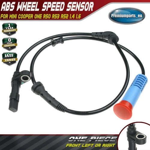 ABS WHEEL SPEED SENSOR FRONT FOR MINI COOPER ONE R50 R53 R52 1.4 1.6 ...