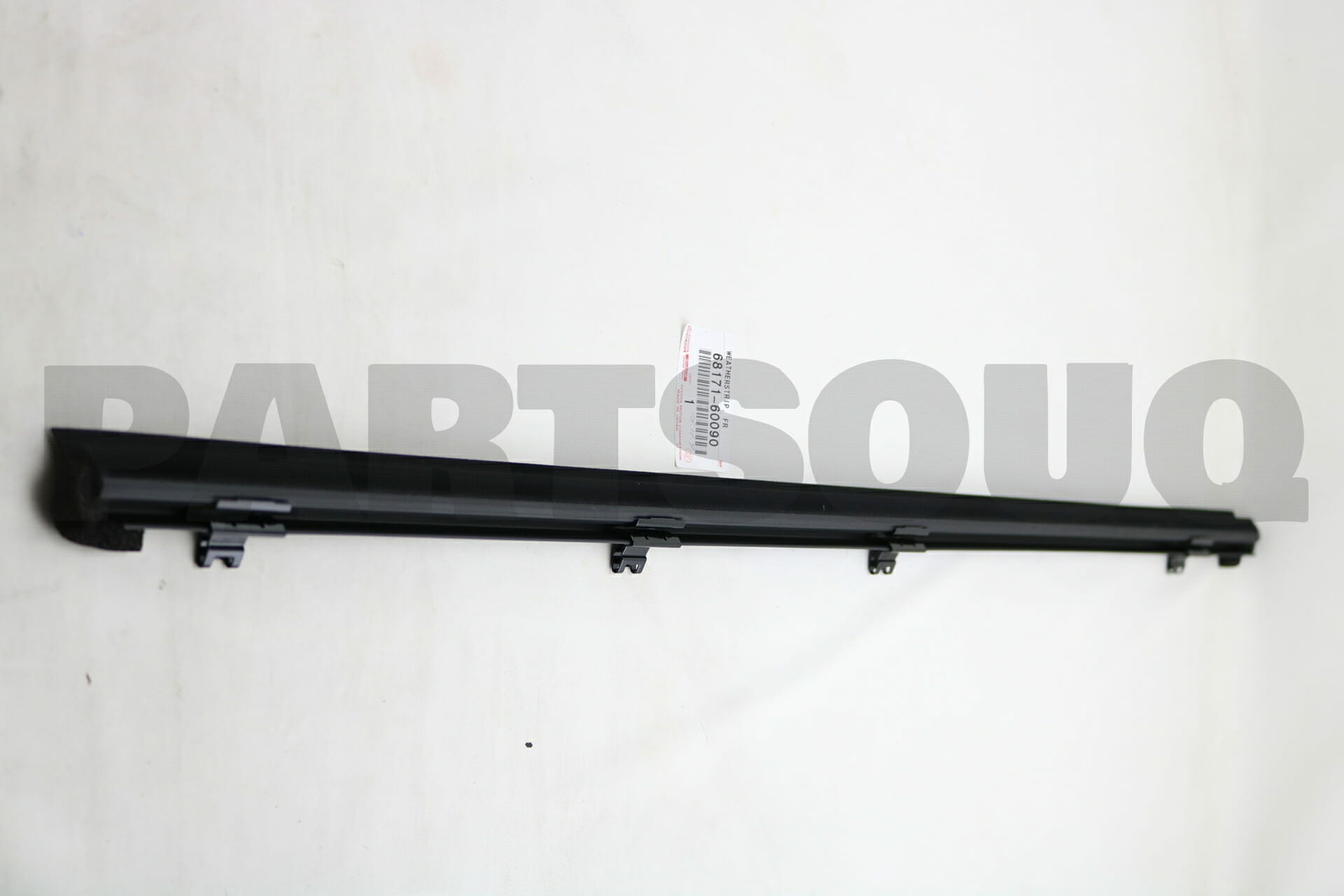 6817160090 Genuine Toyota WEATHERSTRIP, FRONT DOOR GLASS, INNER RH ...