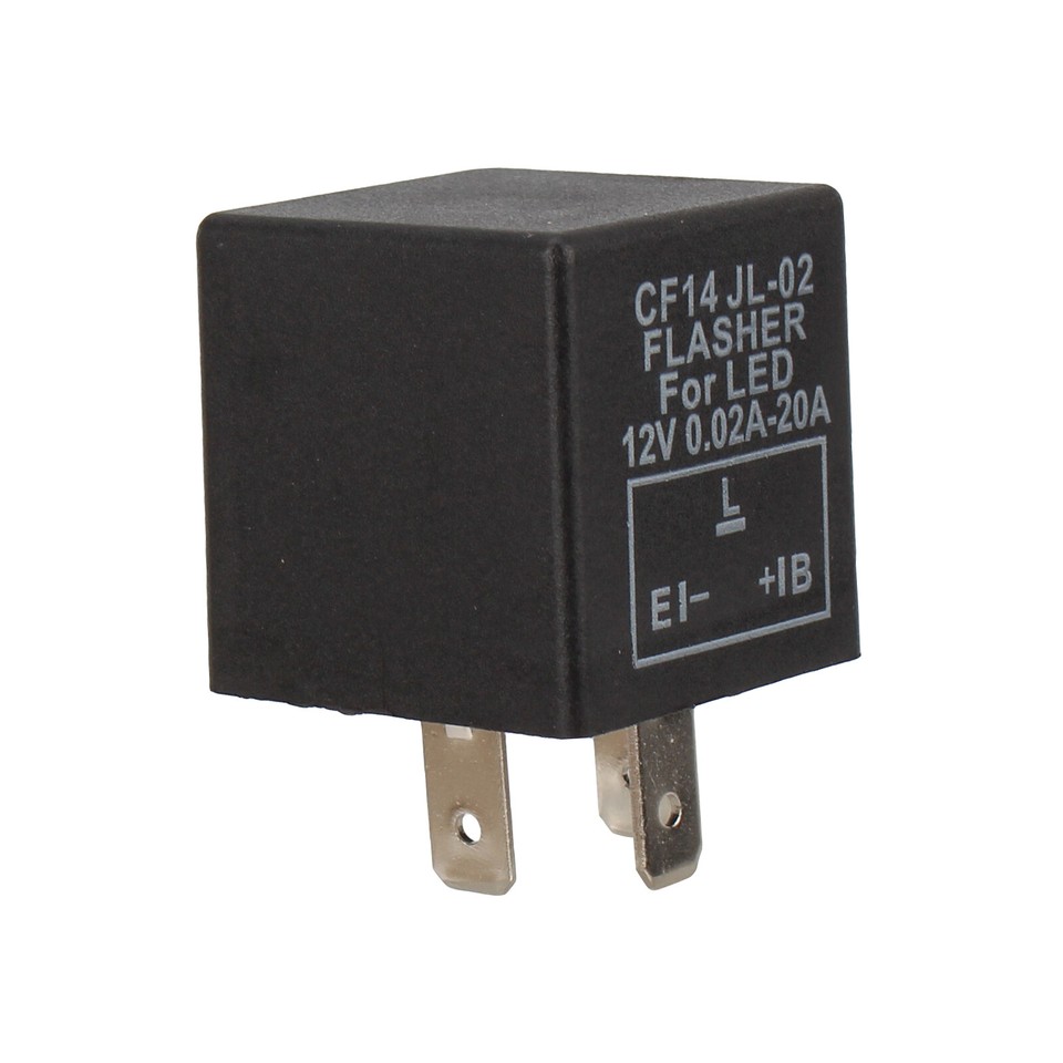 Turn Signal Hazard LED Flasher Relay CF14 3Pin JL-02 Fix Fast Hyper ...