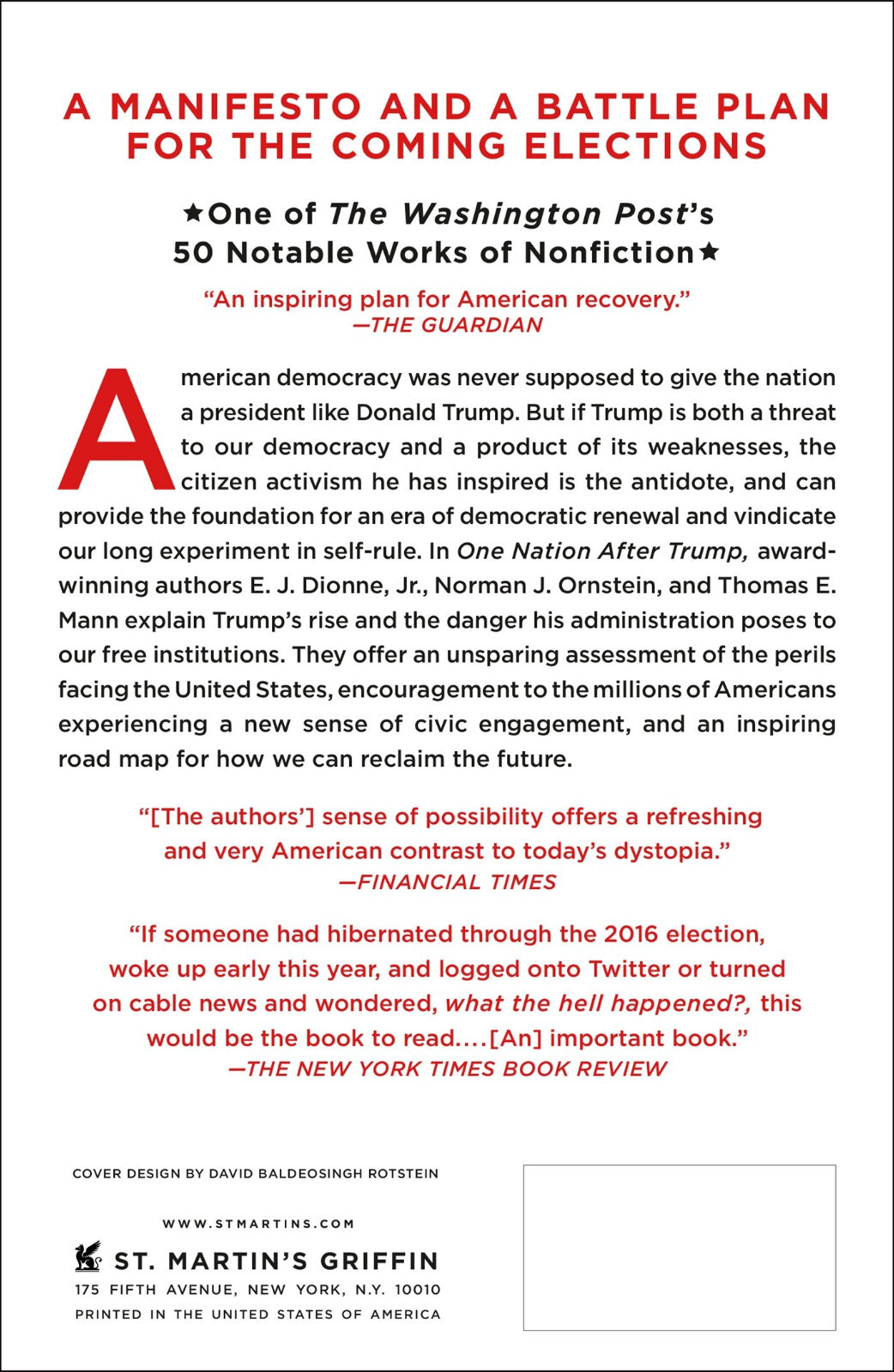 One Nation after Trump : A Guide for the Perplexed, the Disillusioned ...