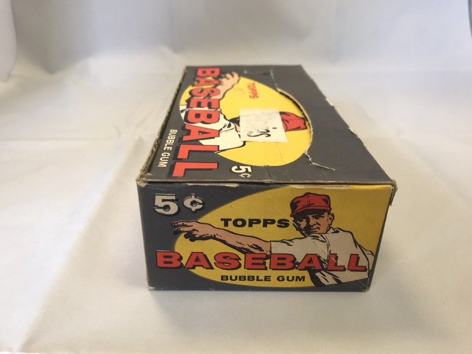 1959 TOPPS BASEBALL 5 CENT EMPTY DISPLAY BOX RARE | eBay