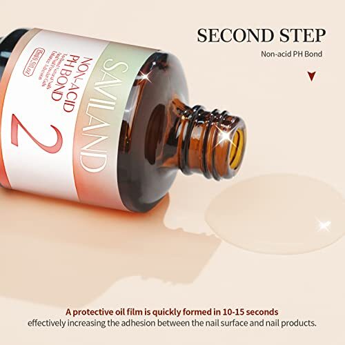 SAVILAND 15ml Nail Dehydrator and Primer and Cuticle Oil for Nails ...