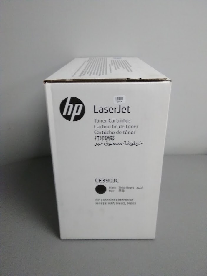 HP CE390JC 90x High Yield Black Toner Cartridge Genuine New SEALED | eBay