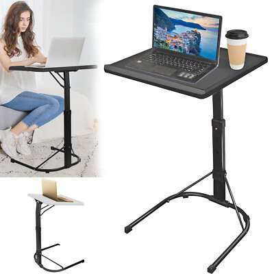 Foldable TV Tray Table Portable Adjustable Laptop Eating Coffee Dorm ...