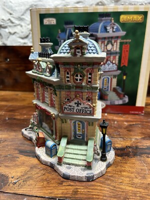 LEMAX Springs Creek Post Office Lighted Holiday Village Christmas | eBay