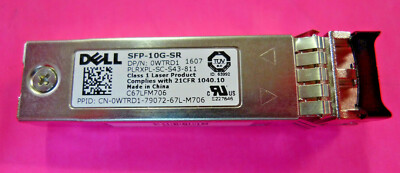 Genuine Dell SFP-10G-SR 10GB SFP+ 850nm Transceiver PLRXPL-SC-S43-811 ...
