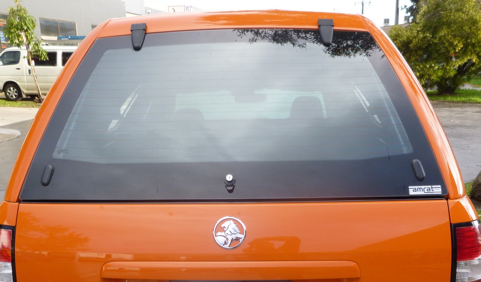 Commodore VU VY VZ VE VF Panelvan Canopy Rear Push Button Lock AMCAT ...