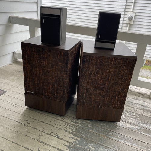 Vintage 1970’s Bose 501 Series II Floor Speakers TESTED , bonus Bose ...