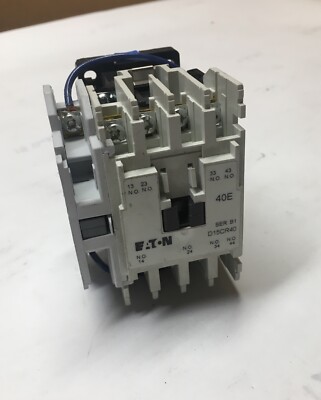 EATON Cutler Hammer - D15CR40 - 40E - Multi-Pole Relay Series B1 | eBay