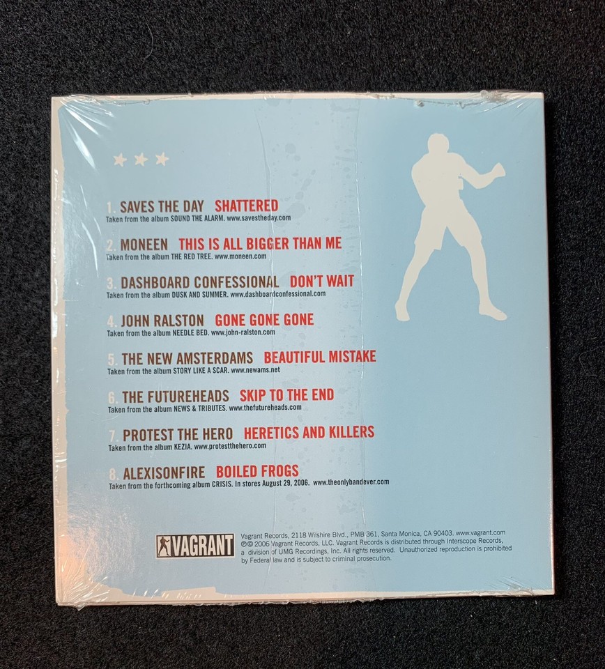 VAGRANT RECORDS 2006 Summer Tour Sampler CD Dashboard ConfessionalPromo ...