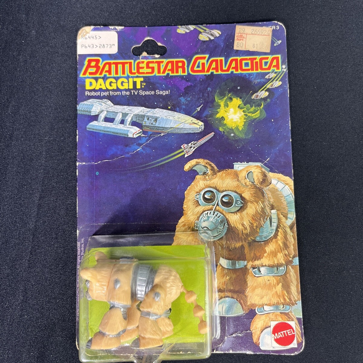 Robot Dog From Battlestar Galactica Original Vintage Battlestar