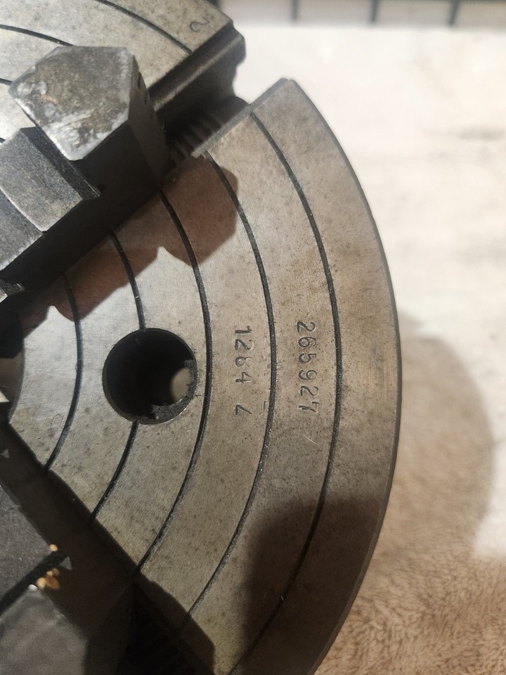 BUCK 8" LATHE CHUCK 4 JAW INDEPENDENT | eBay