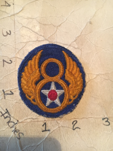 WW2 to Korea era US Army 8th Air Force c/e USAAF Patch 9/20/25 minor star glow | eBay