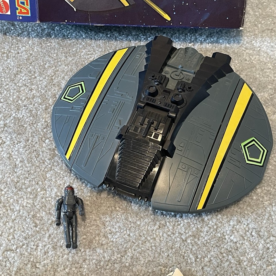 Battlestar Galactica Cylon Raider Mattel No. 2532 1978 | eBay