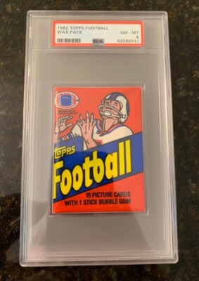 1982 Topps Football WAX PACK (TAYLOR/LOTT ROOKIES?) PSA 8 | eBay