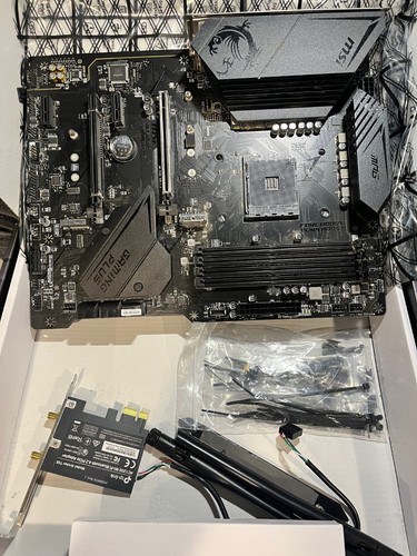MSI MPG B550 Gaming Plus Desktop Motherboard w/ TP-Link AC1200 PCIe WiFi Adapter | eBay