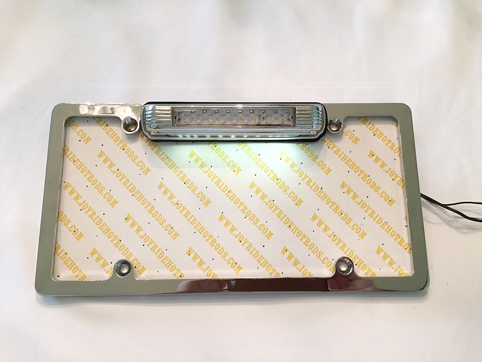 Hot Rod License Plate Light with Backup Light LED | eBay