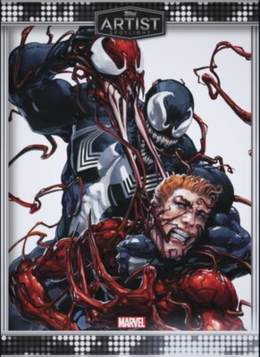 Topps Marvel Collect Spotlight Clayton Crain S1 Carnage Venom SR Award ...
