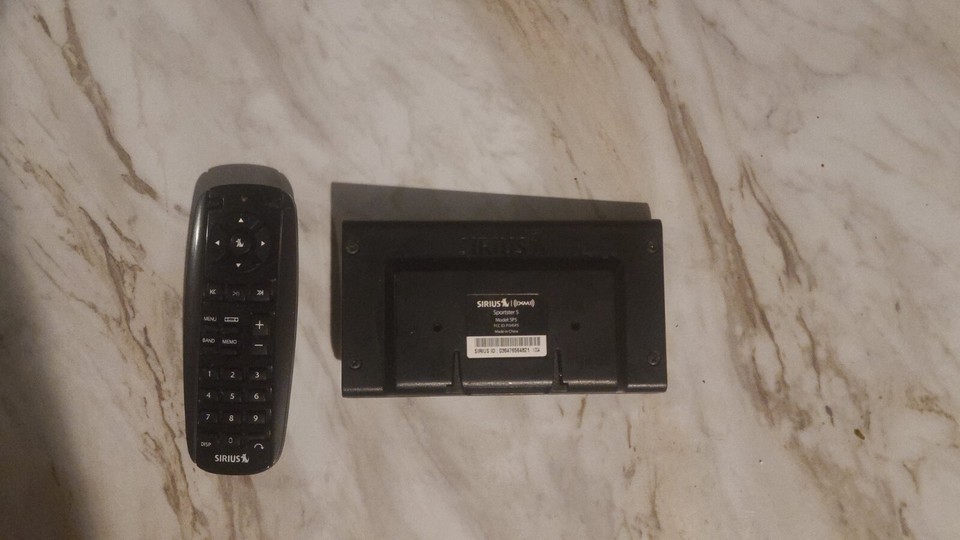 SIRIUS SP5 Sportster 5 Satellite Radio - Receiver Only untested has ...