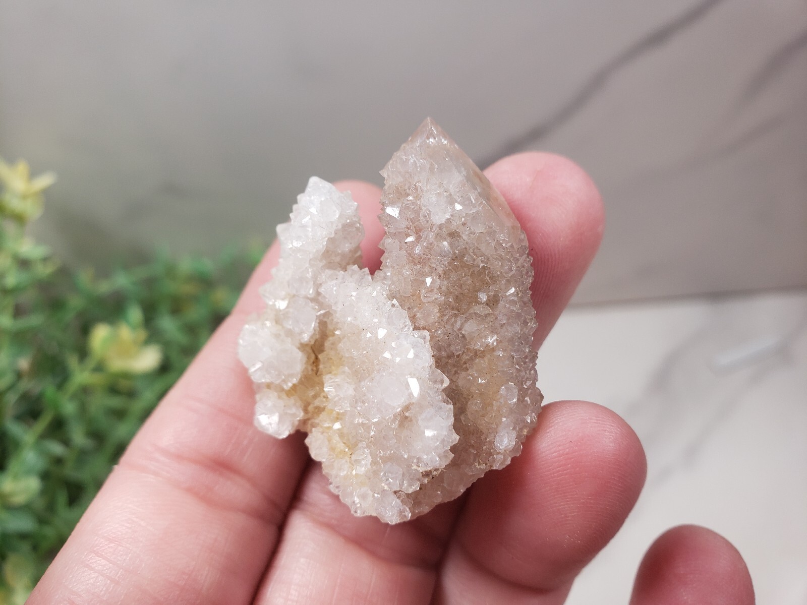 Spirit Quartz Fairy Quartz Cactus Crystal South Africa 1.5" 18g Er3 | eBay