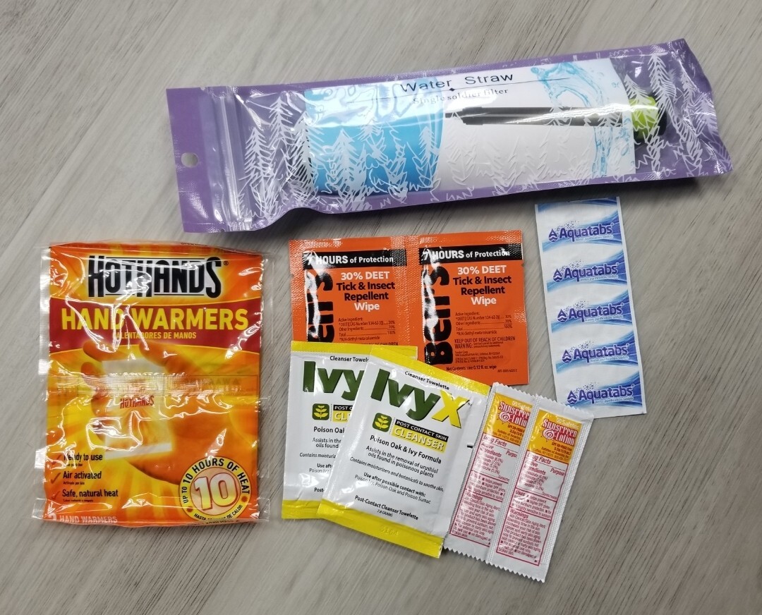 Grab And Go Travel Emergency Pouch The Self Rescue Kit. | eBay