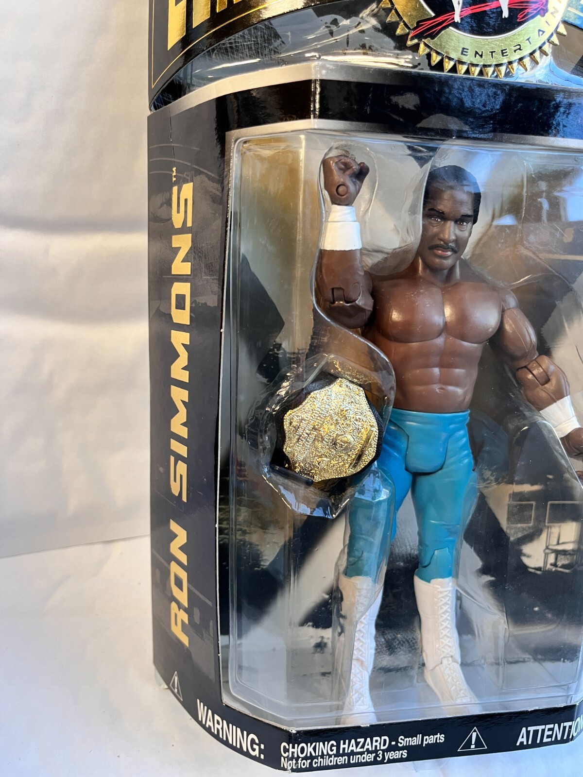 WWE WWF RON SIMMONS CLASSIC SUPERSTARS SERIES 20 JAKKS WRESTLING ACTION ...
