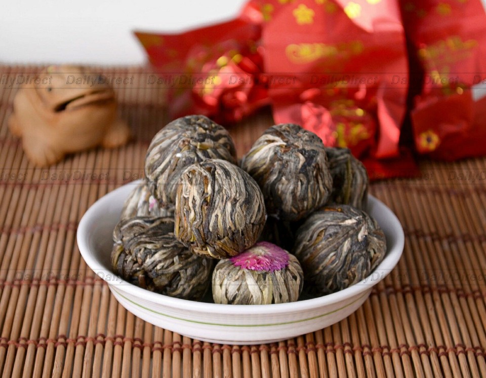 16 Types Handmade Blooming Flower Tea Blooming Tea Balls Blooms China ...