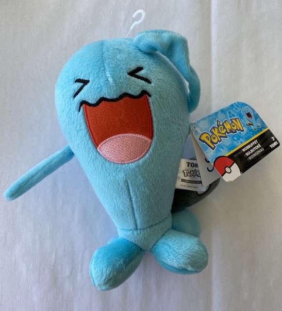 Pokemon Wobbuffet Plush Toy 8" TOMY Nintendo Official Licensed for sale ...