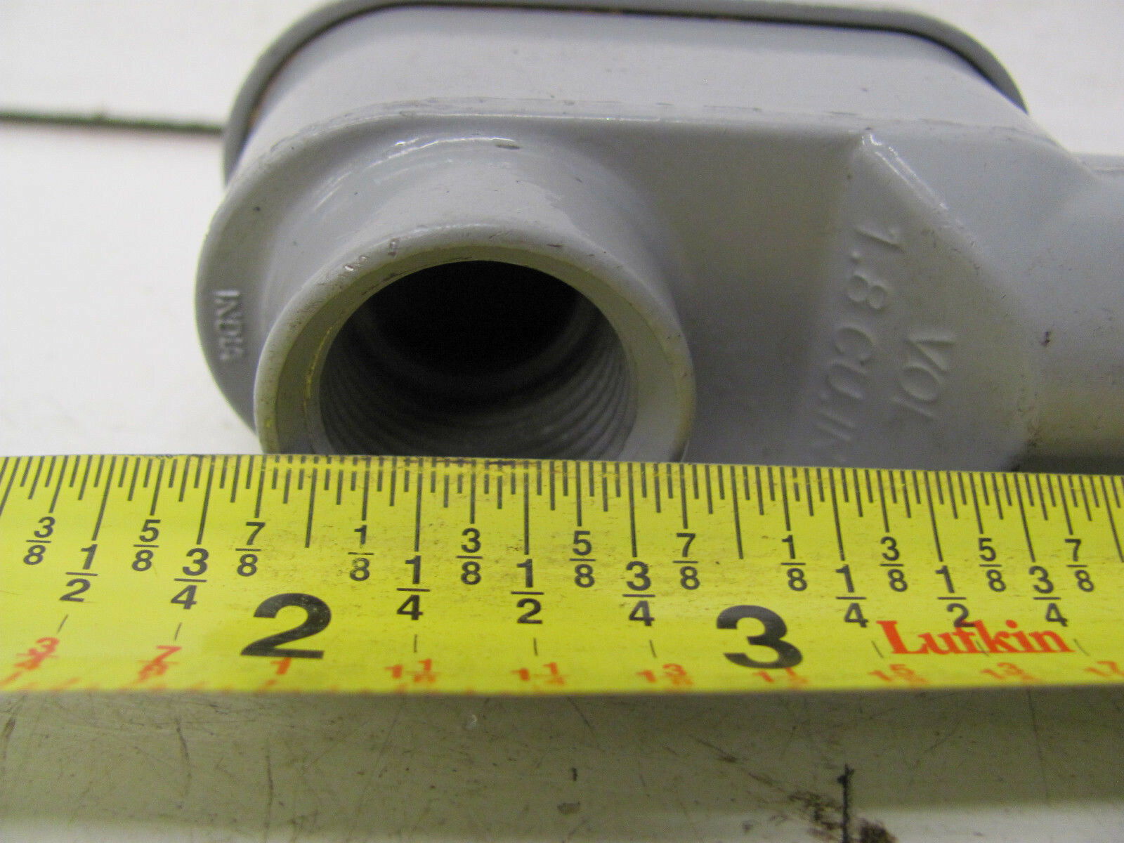 GENERIC PVC CONDUIT BODY E121488 1/2" SLB 1.8CU IN. USED | eBay