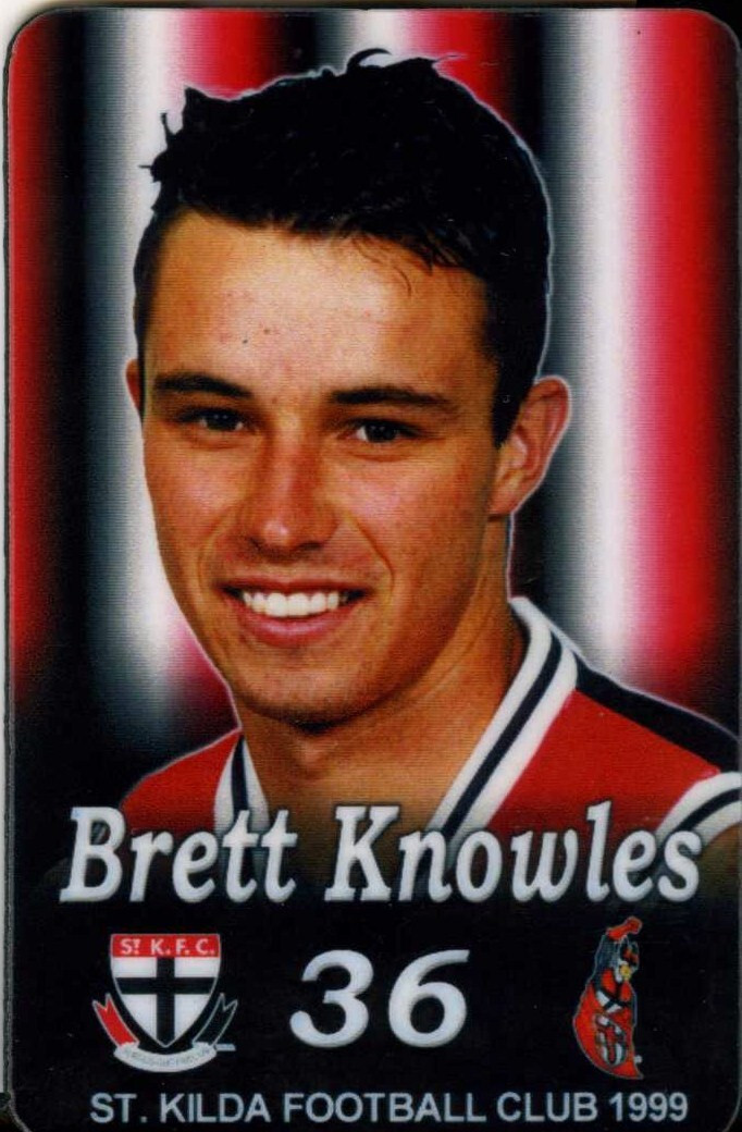1999 St Kilda Football club player Magnet Brett Knowles | eBay